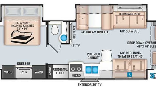 Used RVs By Owner | Thor Motor Coach Aria 3901